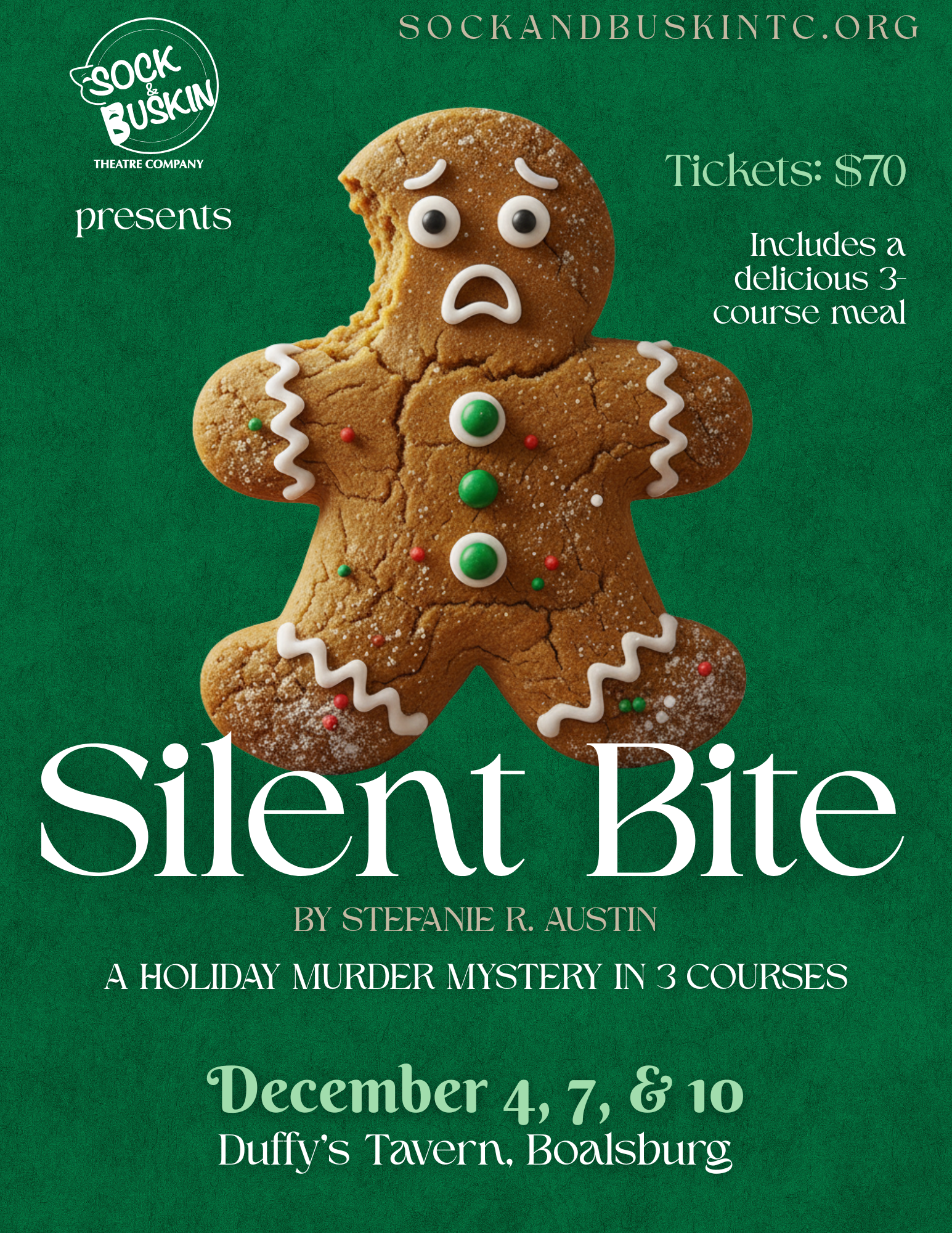 Silent Bite (2025) - Sock & Buskin Theatre Company