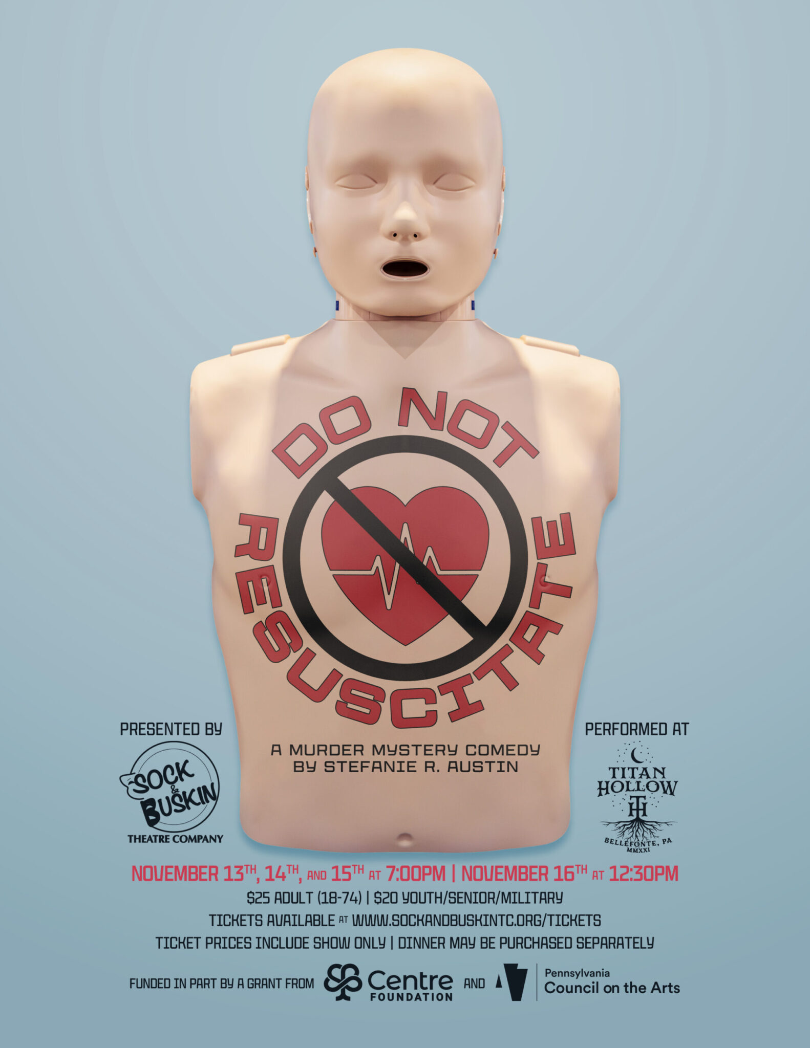 Do Not Resuscitate (2025) - Sock & Buskin Theatre Company